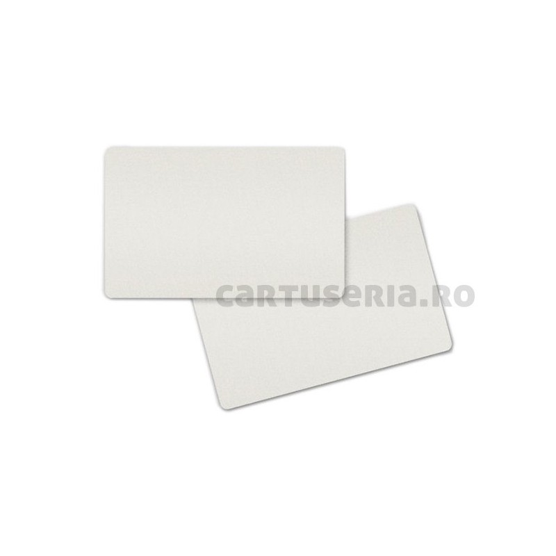 Carduri PVC printabile inkjet fata-verso albe