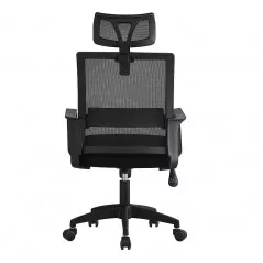 Scaun de birou cu tetiera, reglabil si rotativ, ergonomic