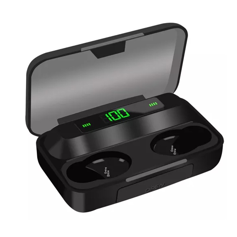 Casti Bluetooth, LCD, raza actiune 10m, cablu USB/microUSB, 2200 mAh