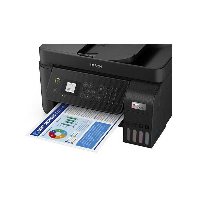 Multifunctionala Epson color EcoTank L5290, display LCD, fax, USB