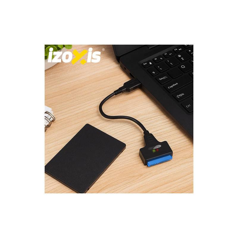 Adaptor USB la Sata 22 pini, SSD 3.0, HDD, 6 Gb/s, Plug&Play