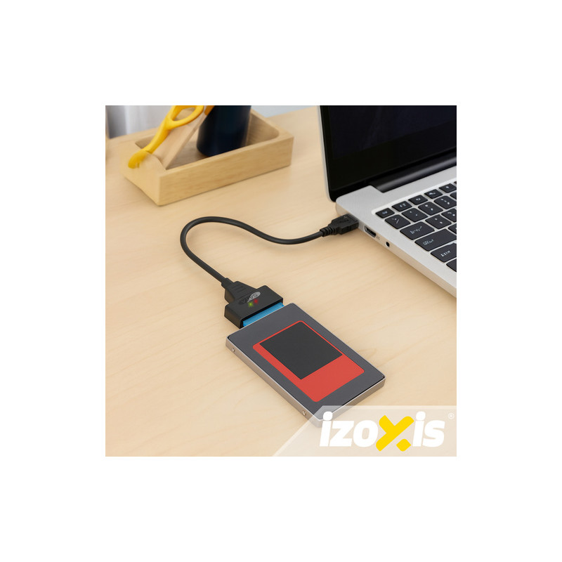 Adaptor USB la Sata 22 pini, SSD 3.0, HDD, 6 Gb/s, Plug&Play